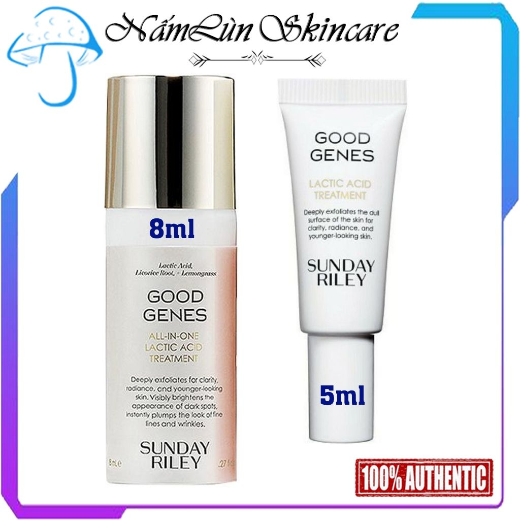 Sunday Riley Good Genes All-In-One Lactic Acid Treatment 8ml 5ml 1ml | Shopee Malaysia