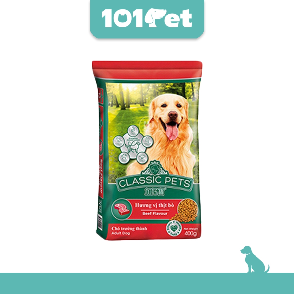 Classic Pets Adult Dog Food, Granules for Adult Dogs Beef Flavor Made ...