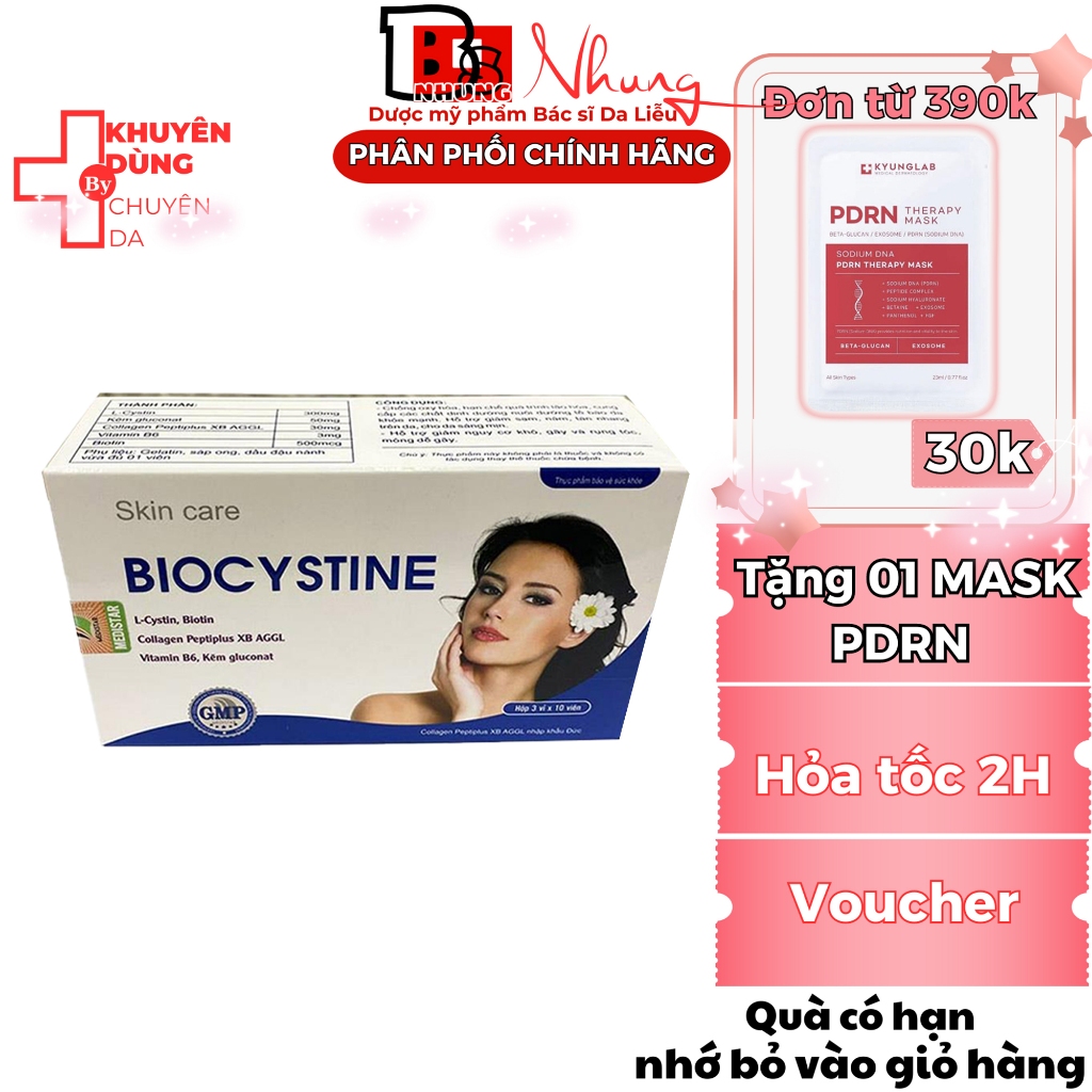 Biocystine pills - pills to support beautiful skin, anti-aging, hair ...