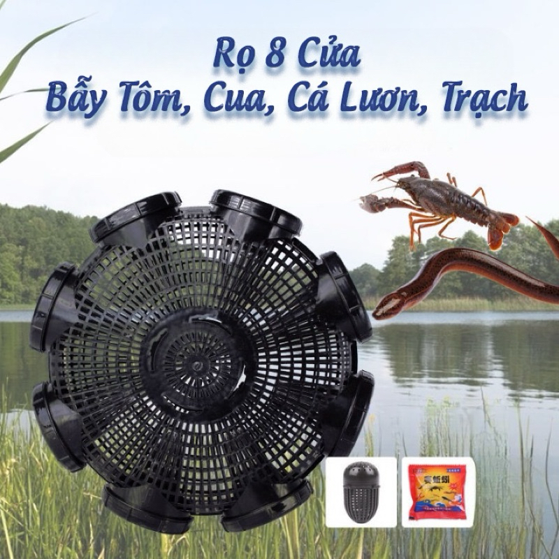 Eel, Shrimp, Fish Trap 8 Store type 1 Thai PP Plastic - Shrimp, Crab ...