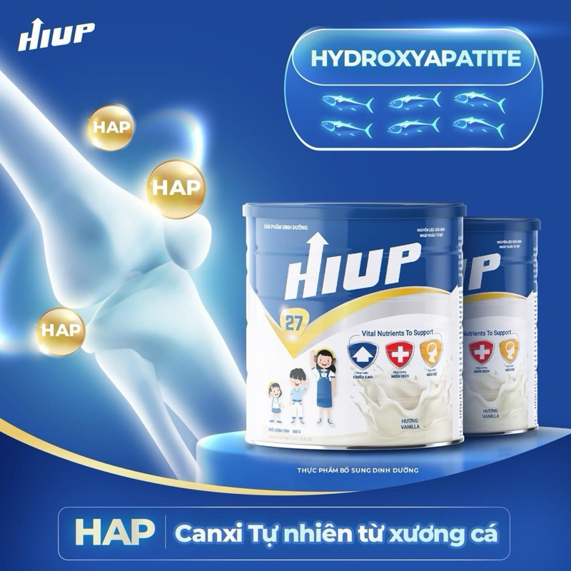 Hiup 27 Nutrient Milk Powder, new upgraded version, 650g box | Shopee ...