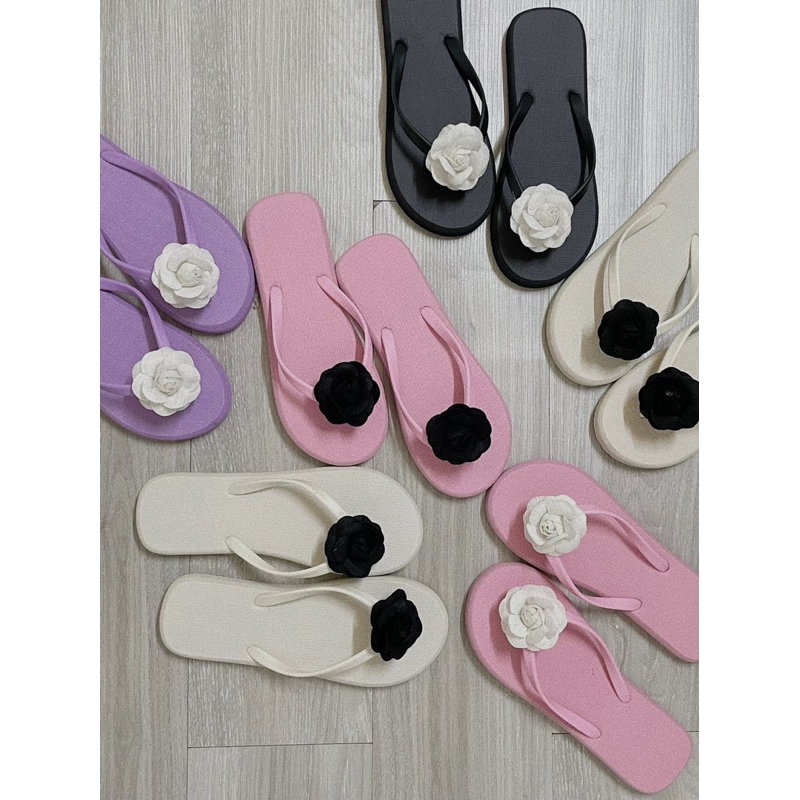 Flip flops with flowers are a hot hit in 2024 (real photos taken by the ...