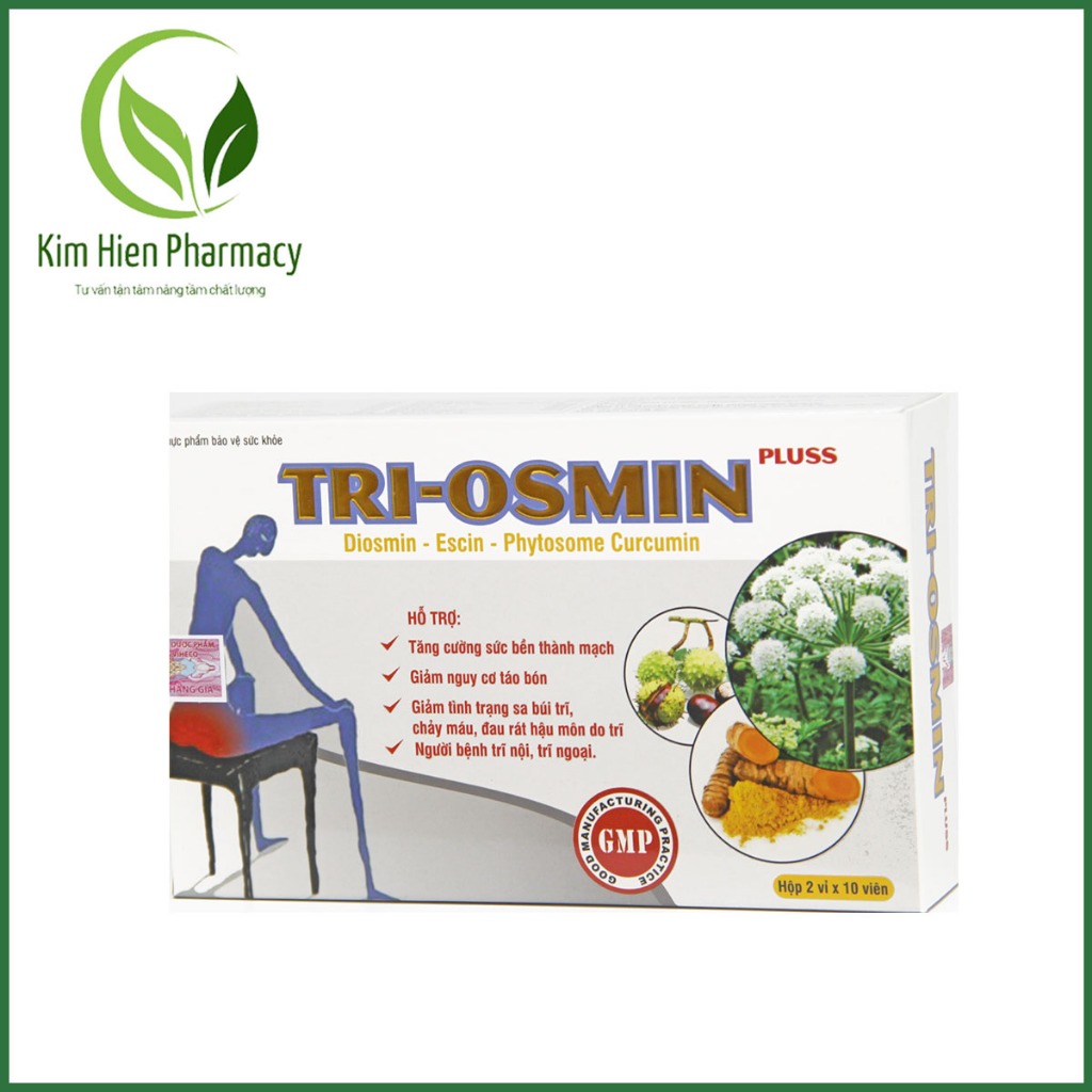 SA Tri-osmin PLUSS - supports internal and external hemorrhoids ...