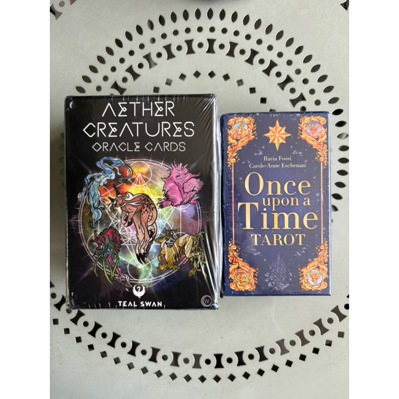 Aether Creatures Oracle Cards, Once Upon The Time Tarot new seal ...