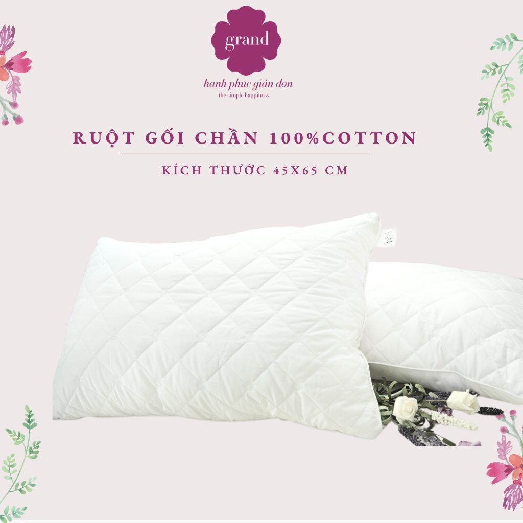 Deluxe quilting cotton microfiber quilting single pillow intestine ...