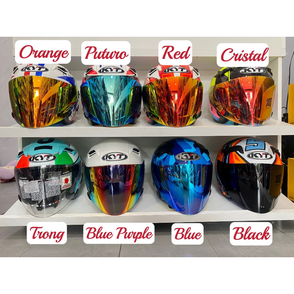 Revo Removable Glasses in All Colors Replacement for KLT and KYT Venom ...