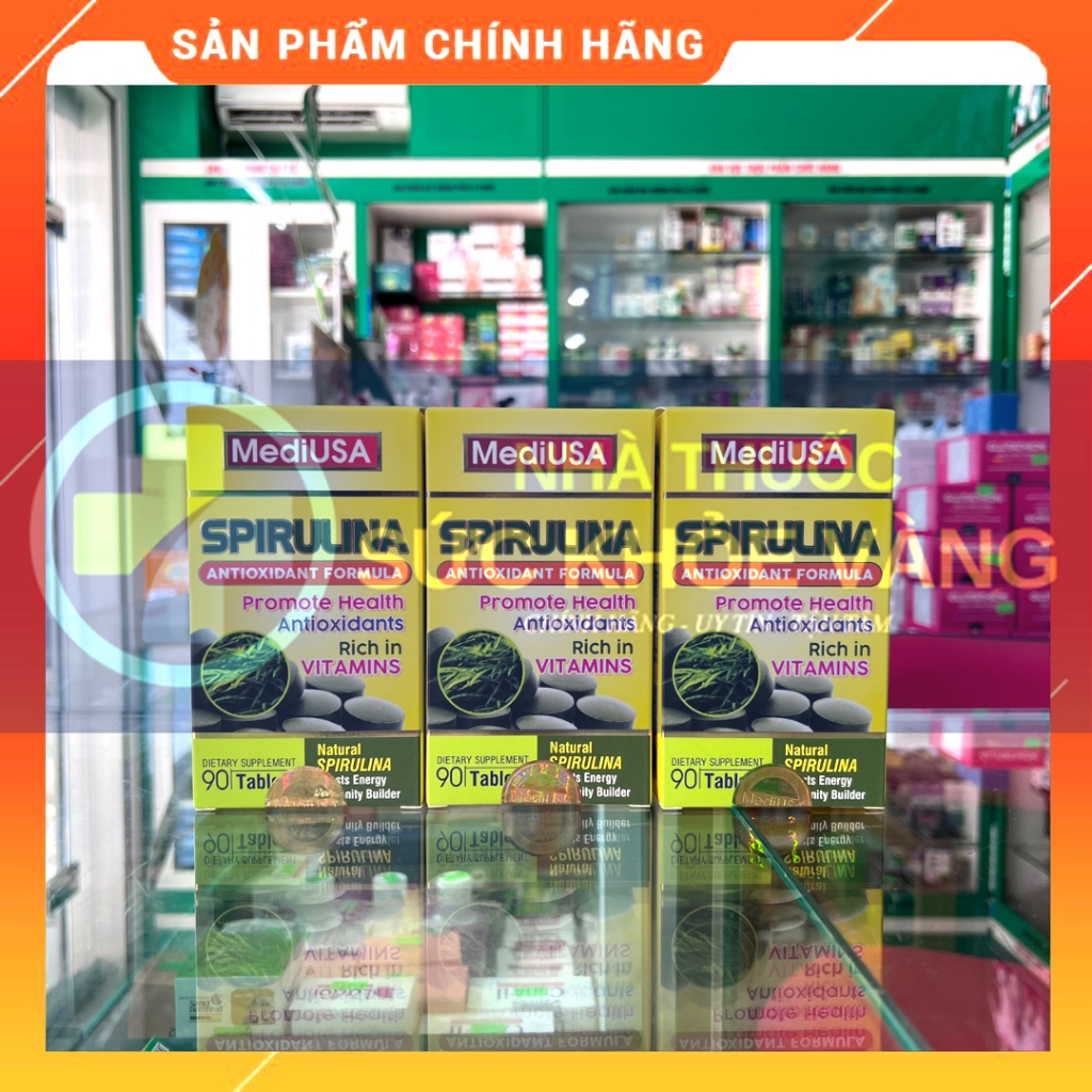 Mediusa Spirulina - Enhance Health, Skin Beauty, Support Cardiovascular ...