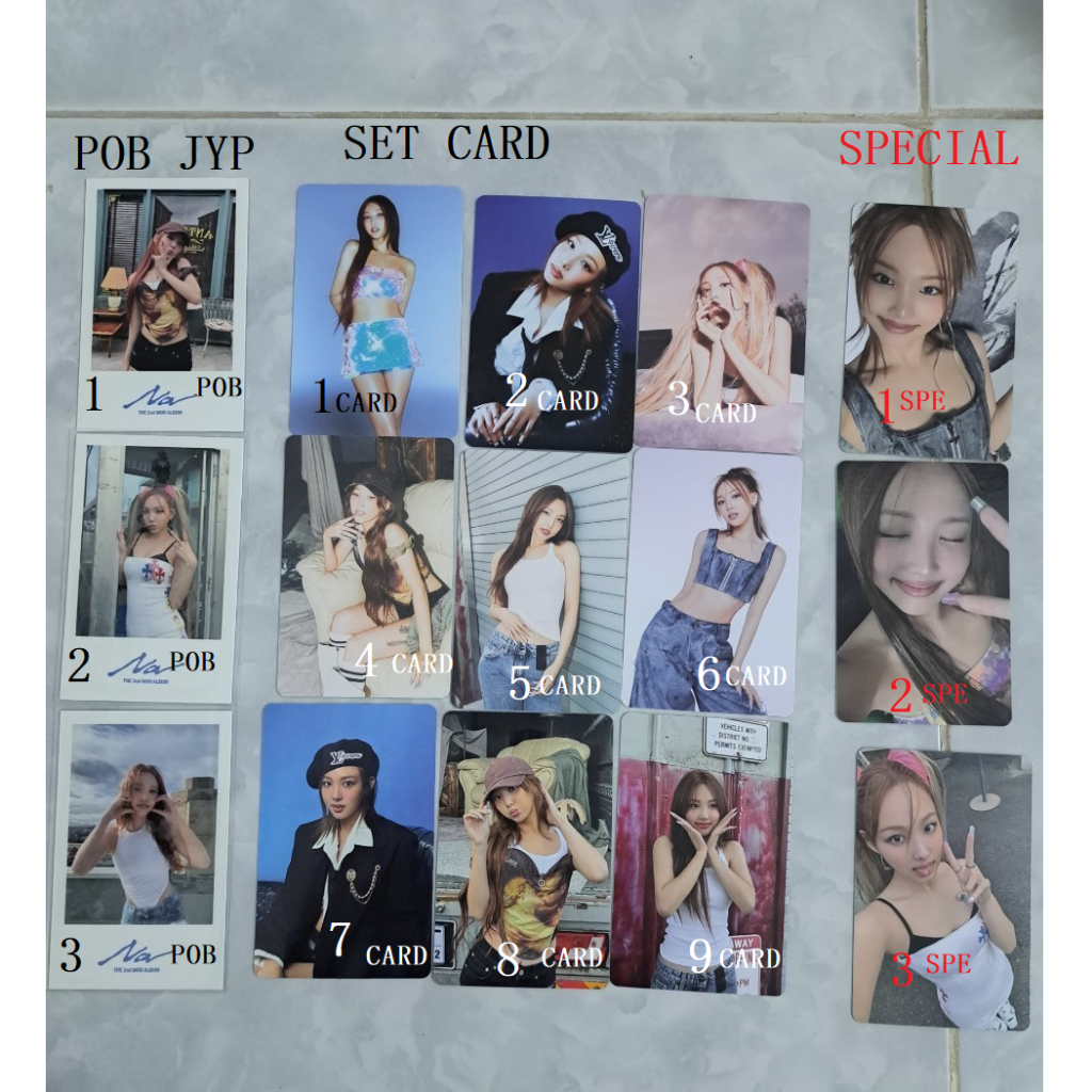 Genuine NEMO CARD Nayeon NA ABCD | Shopee Malaysia