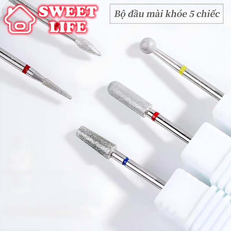 Russian Skin Corner Grinder Set 5c - Skin Sharpening Head Set, nail ...