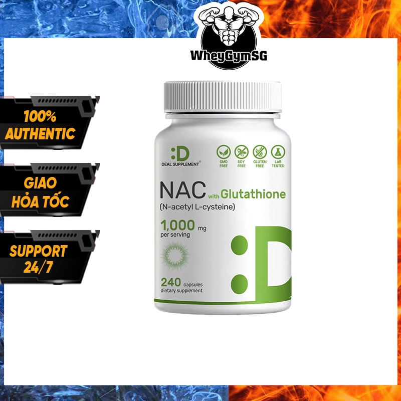 OXY Antioxidant, Supports Healthy Breasts DEAL SUPPLEMENT NAC 1000MG ...