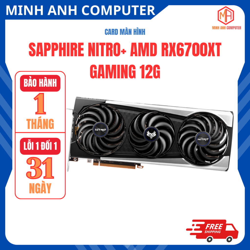AMD Radeon RX 6700XT 12GB SAPPHIRE NITRO+/GIGA/MSI/PCL Video Card | Shopee Malaysia