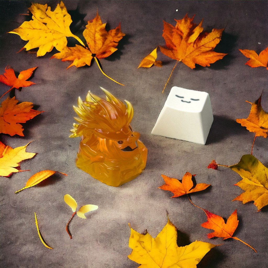 Artisan Keycap - [Through Led] - Susanoo Kakashi handmade resin ...