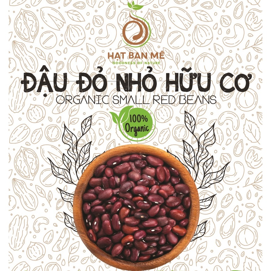 500gram NATURAL ORGANIC PURE SMALL RED BEANS - BAN ME FOOD SEEDS ...