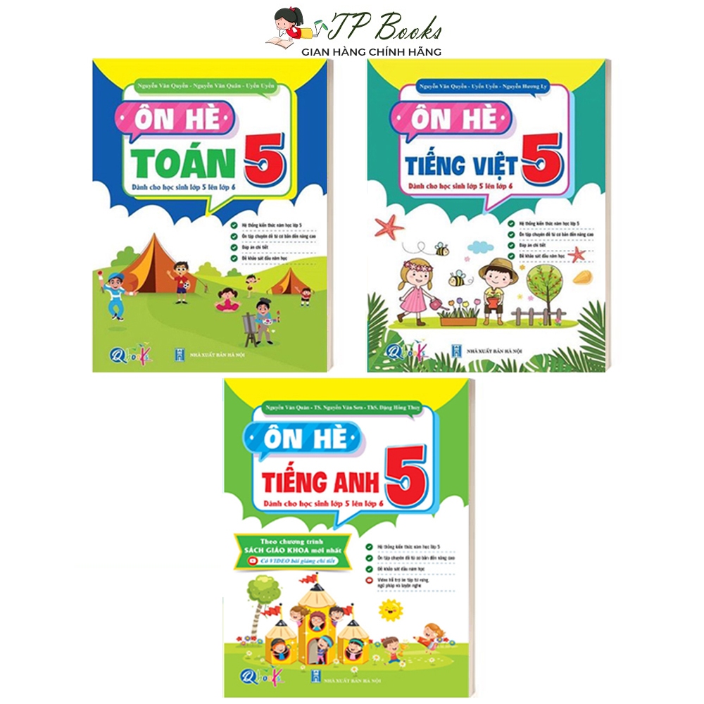 Set Of 3 Summer Review Books For Grade 5 Students Grade 6 - Math ...