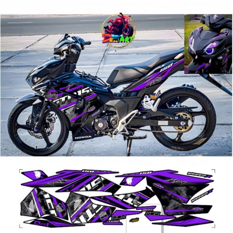 Winner X V3 removable stamp - Standard Form. High Quality PPF Material ...