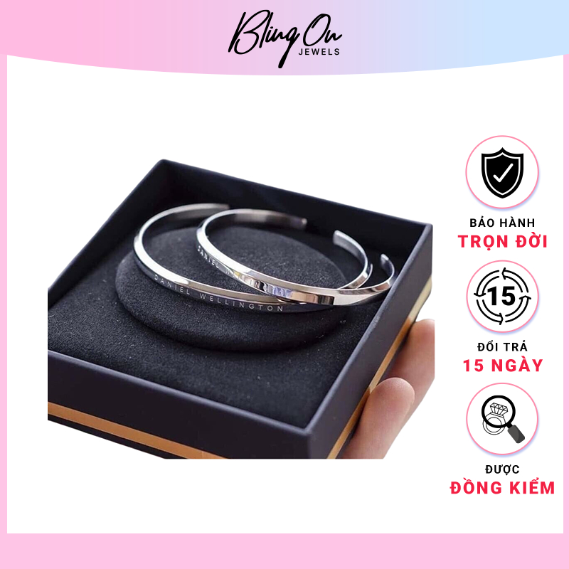 Dw V1 cuff bracelet double titaniumbag - daniel wellington bracelet ...