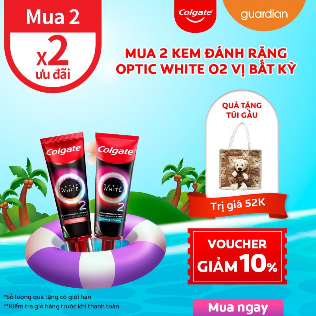 OXY Colgate Optic White O2 Active Oxygen Brightening Toothpaste 85G ...