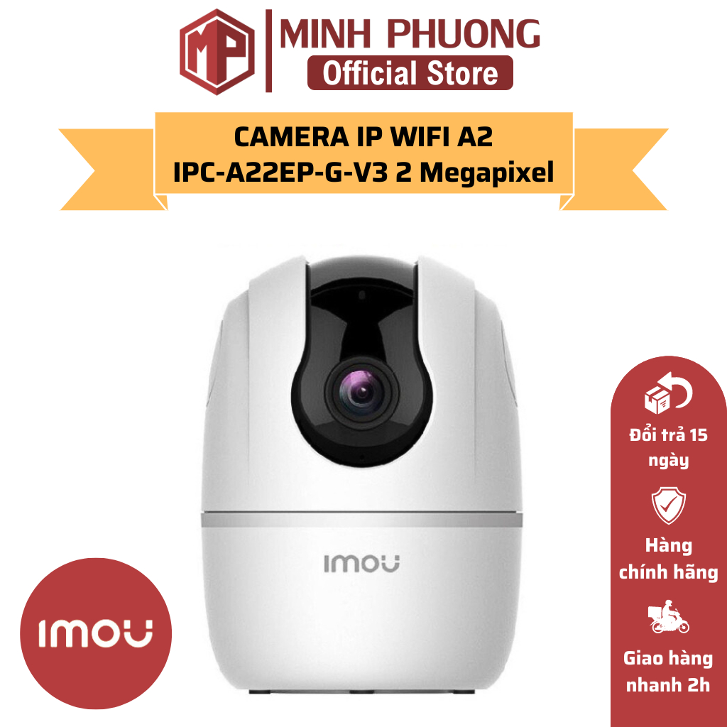 A22 Wifi IP Camera IPC-A22EP-G-V3 2 Megapixel by Minh Phuong - Genuine ...
