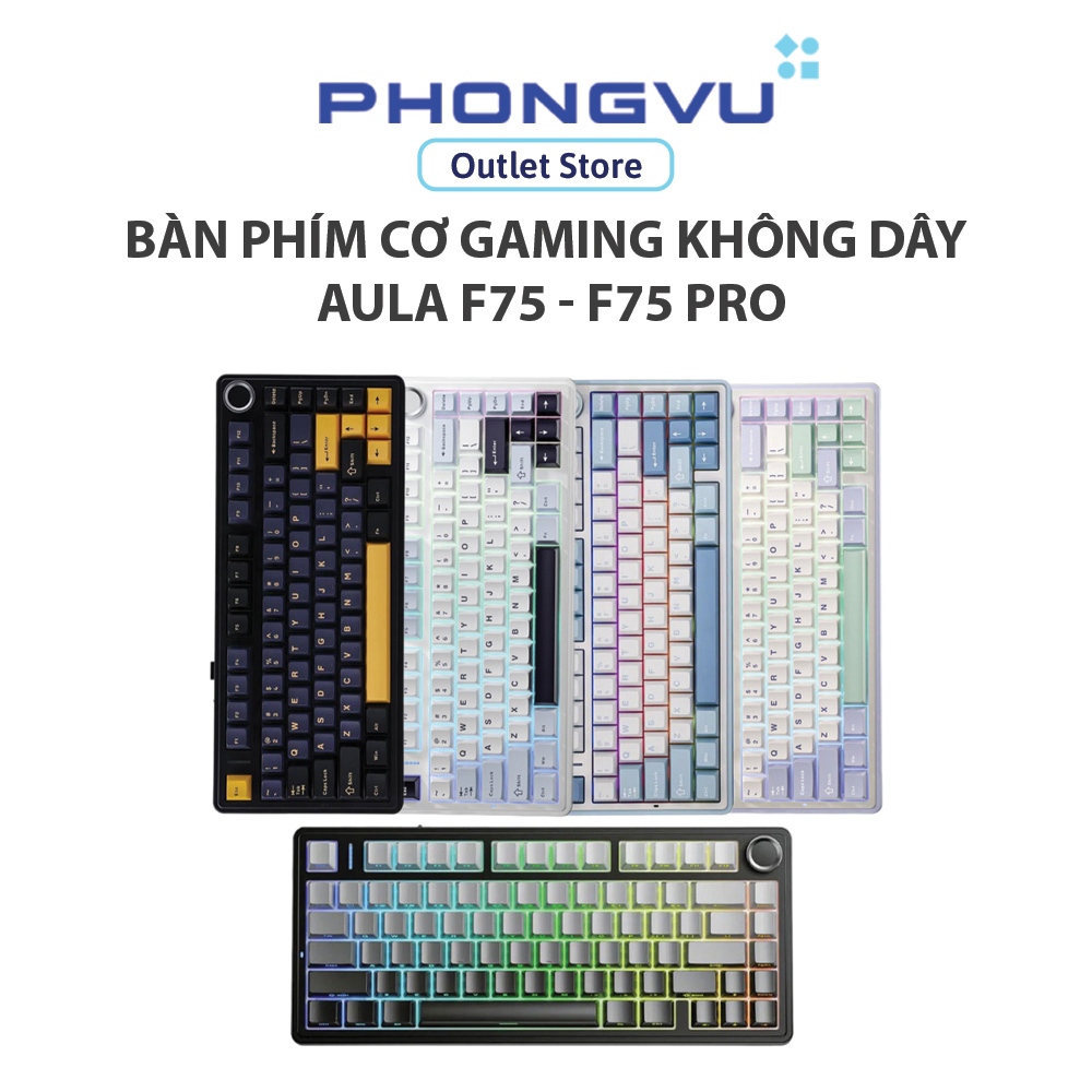 AULA F75 / F75 Pro Wireless Mechanical Gaming Keyboard - | Shopee Malaysia