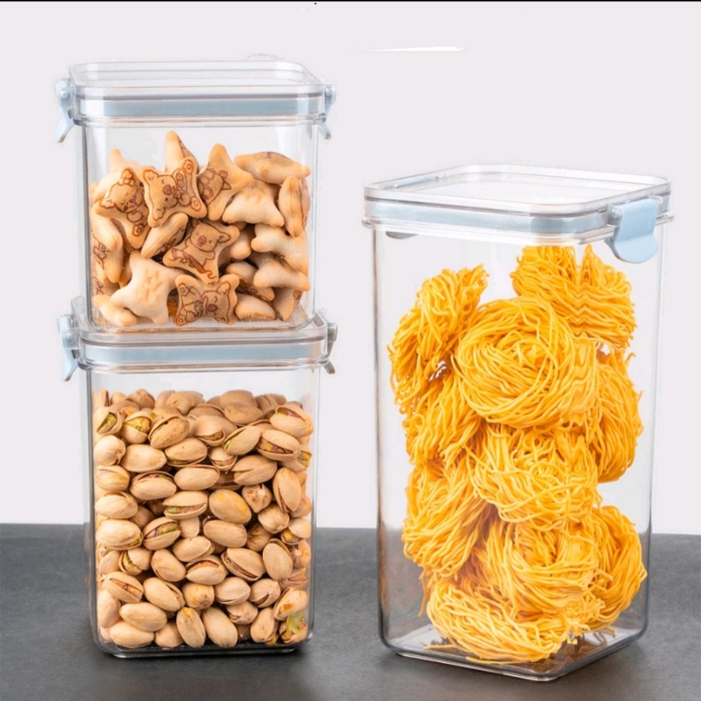 Hokori Vietnamese-Japanese Dry Food Box size 1000ml, Transparent Food ...