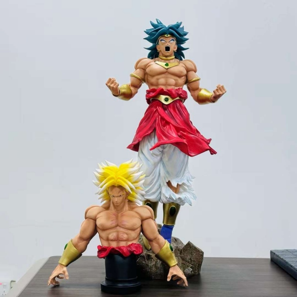 Dragonball Broly Model 60cm 2 Head 2 Super Sharp Bust - Gagomohih (With ...