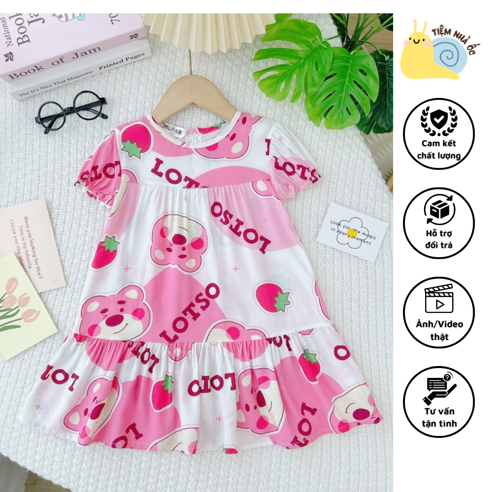 Linen dress is designed with a down form, wide flared skirt shape, and ...