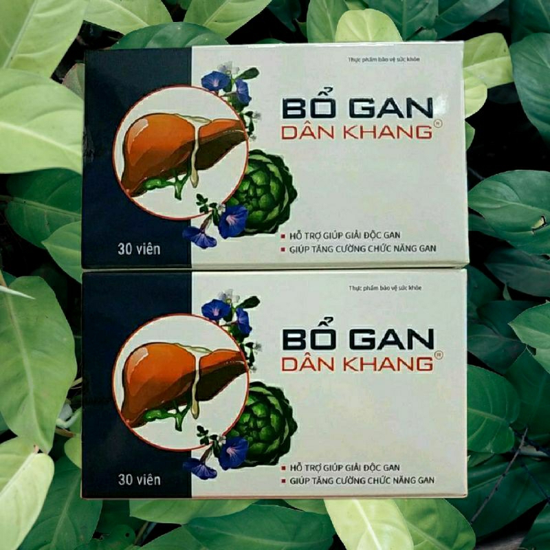 Dan Khang Liver Supplement Box Of 30 Tablets To Help Detoxify The Liver ...
