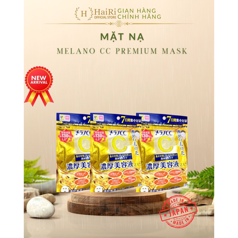 Melano Cc Premium Mask Of Japan Brightens Skin | Shopee Malaysia