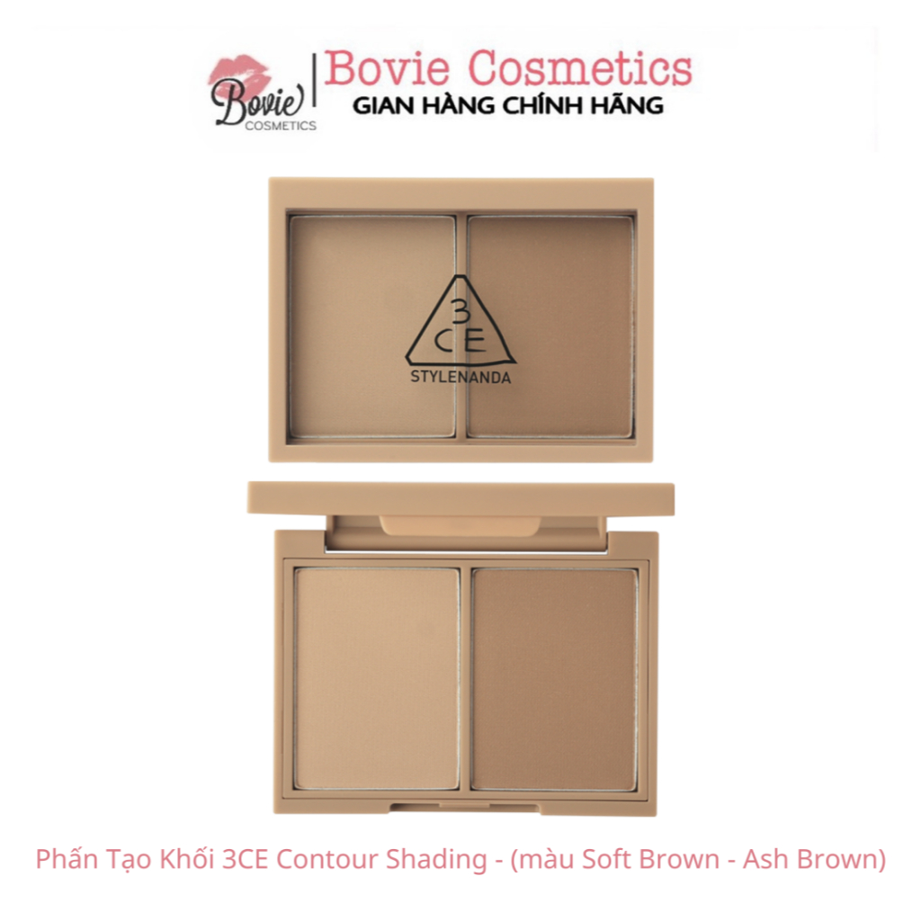 3ce Contour Shading - (Soft Brown - Ash Brown) | Shopee Malaysia
