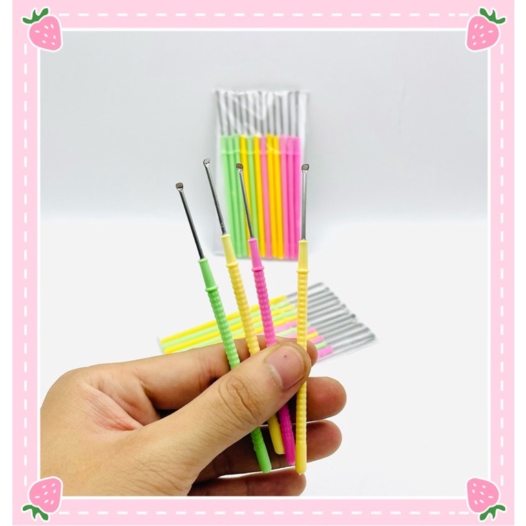 Convenient Pocket Plastic Ear Wax Removal Stick | Shopee Malaysia