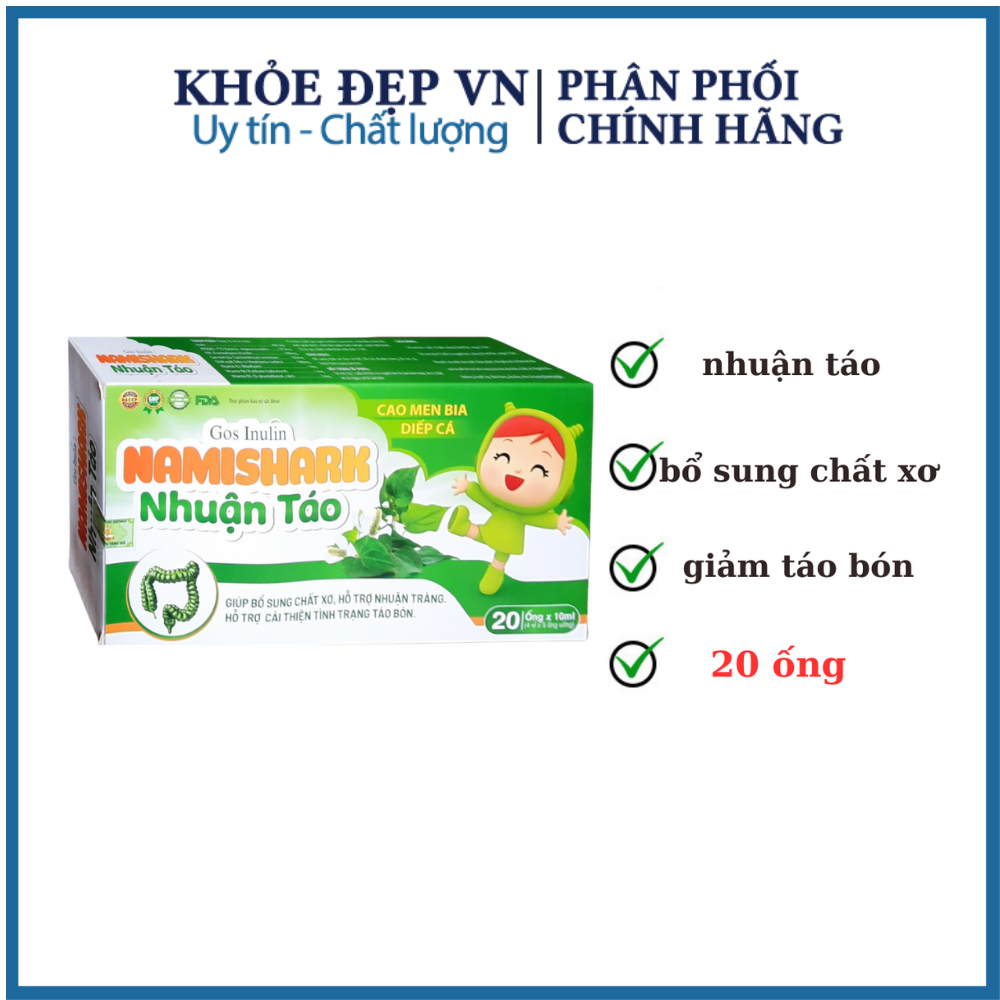 Gos Inulin Namishark Laxative Siro Helps To Replenish Fiber To Reduce ...