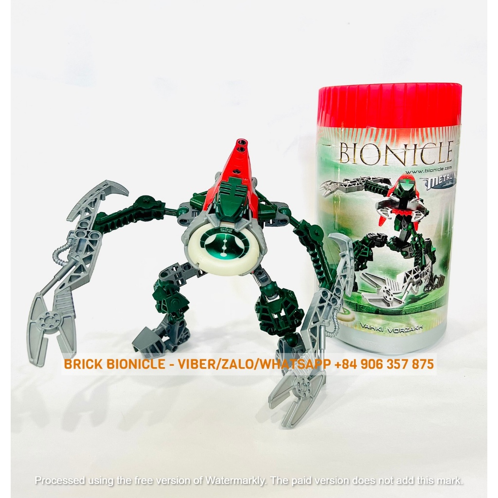 Lego BIONICLE REAL - LEGO BIONICLE Puzzle Toy - 8616 VAHKI VORZAKH ...