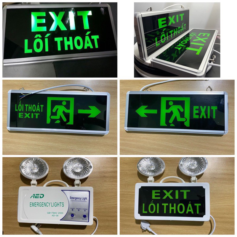 1-sided Exit Lamp With Lettered Exit Lamp Exit 2-Sided With The Word Of ...
