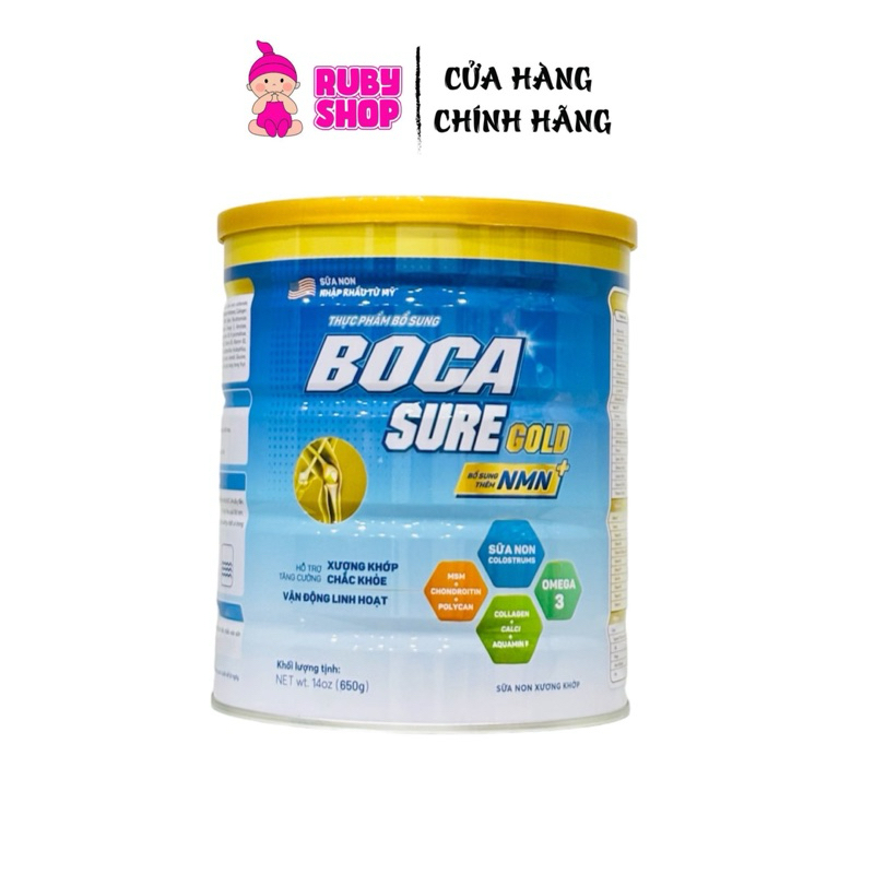Boca sure Gold bone and joint colostrum can 650g - supports improving ...