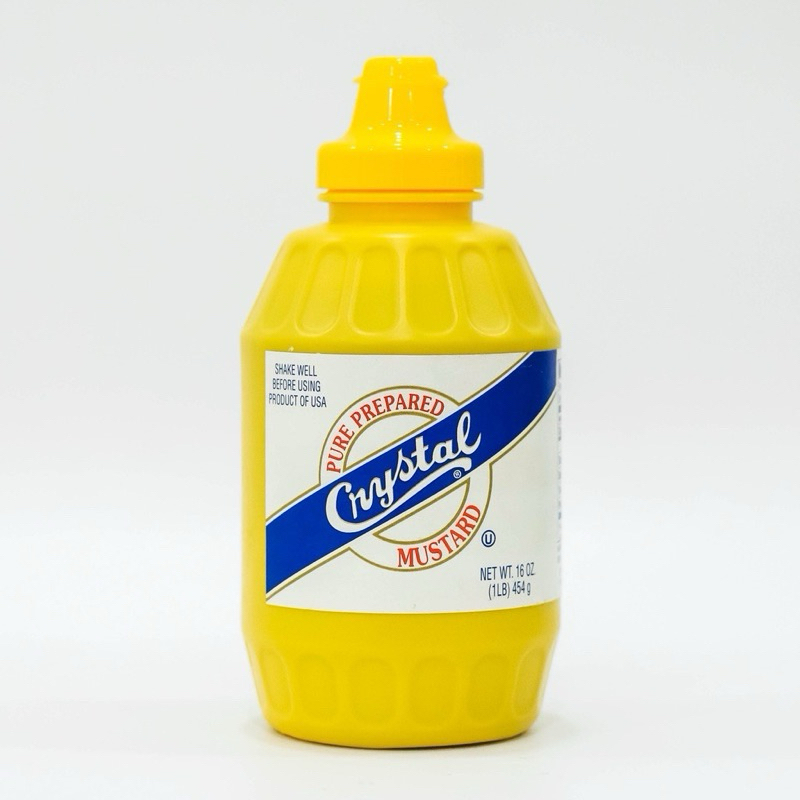 Crystal pureed yellow mustard 454g imported from USA | Shopee Malaysia