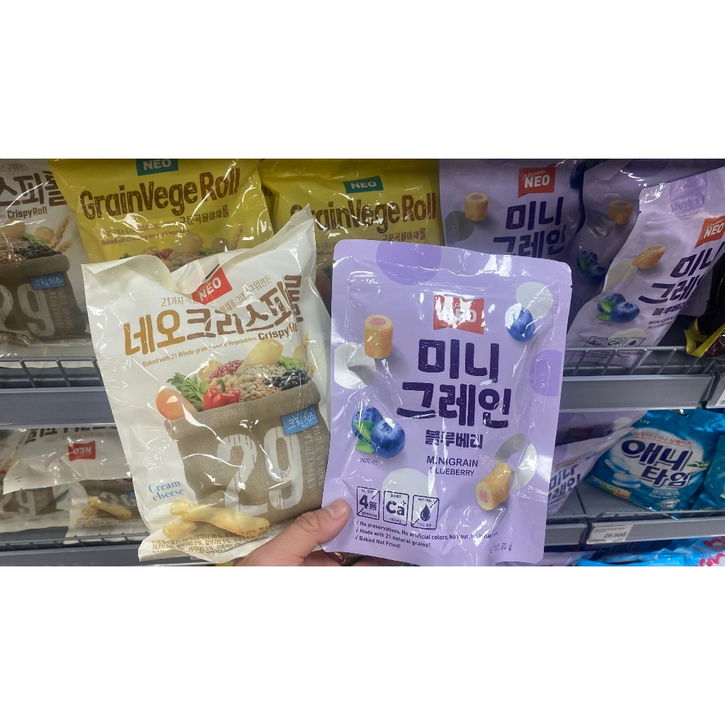 Neo Cream Cheese / Blueberry / Banana Cereal Cake 80G Pack | Shopee ...