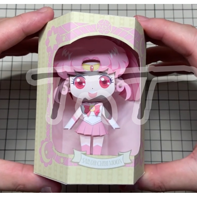 [Sailor Moon] - Paper Model Box Anime Chibi | Shopee Malaysia