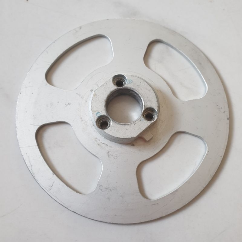2mm thick aluminum disc, 16 shaft, 100mm diameter, disassemble | Shopee ...