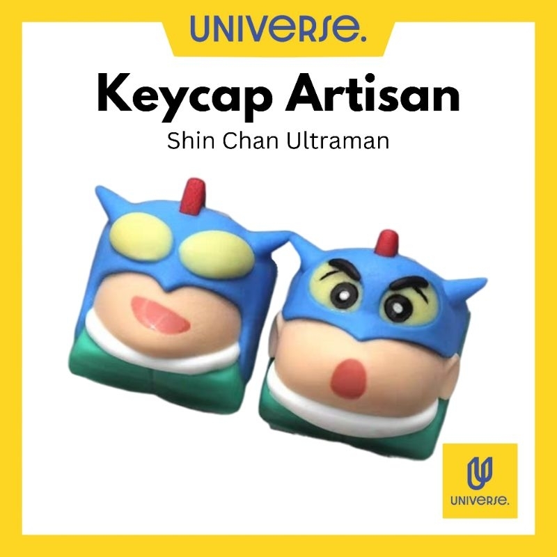 ULTRAMAN Keycap artisan - keycap Shin Pencil Boy Shin Superman Ultra ...