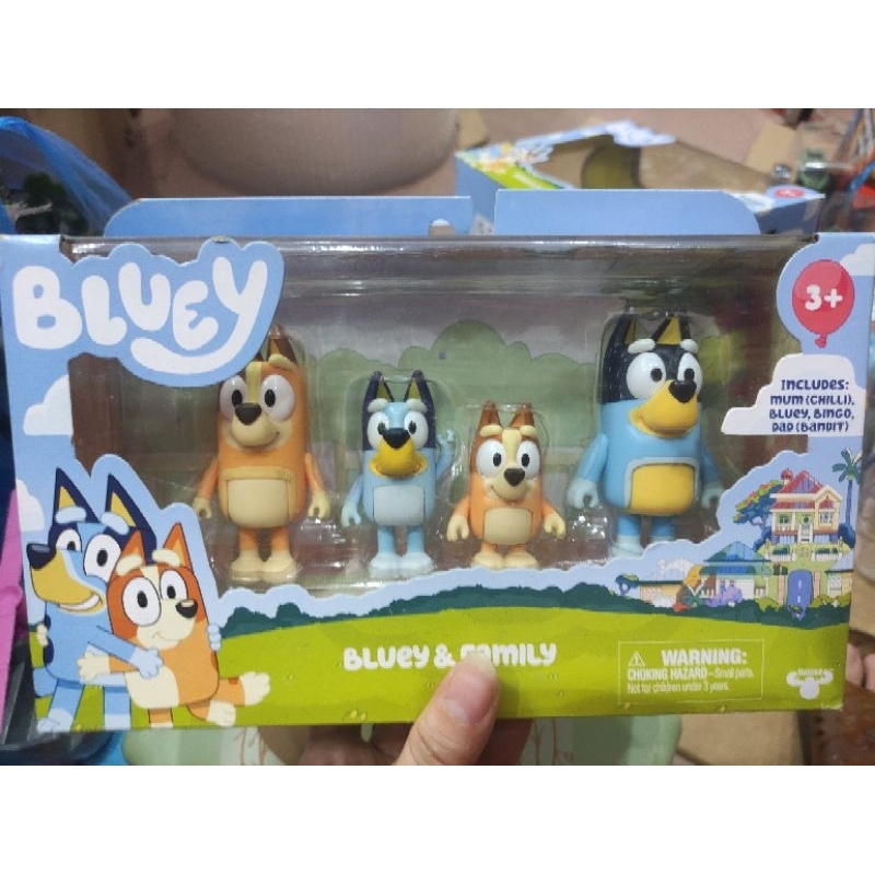 Set Of 4 Bluey Fullbox Characters (Real Photo) | Shopee Malaysia