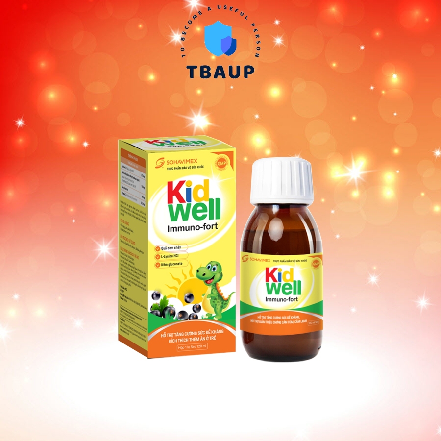 Kid Well Immuno Fort Syrup Helps Babies Eat Well, Supports Immunity ...