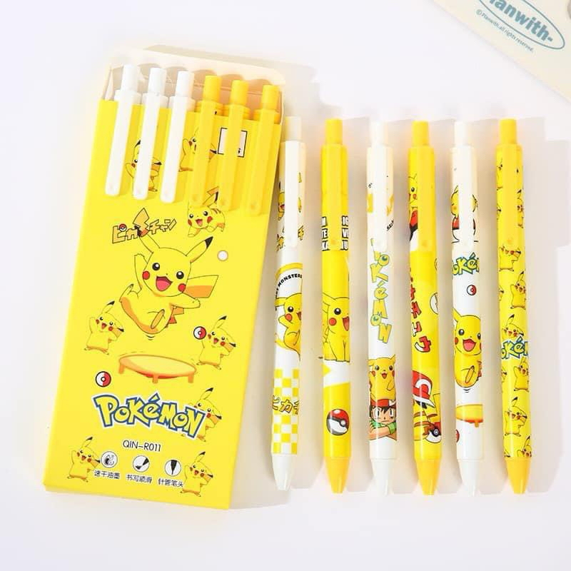 Set of 6 Pikachu pens | Shopee Malaysia