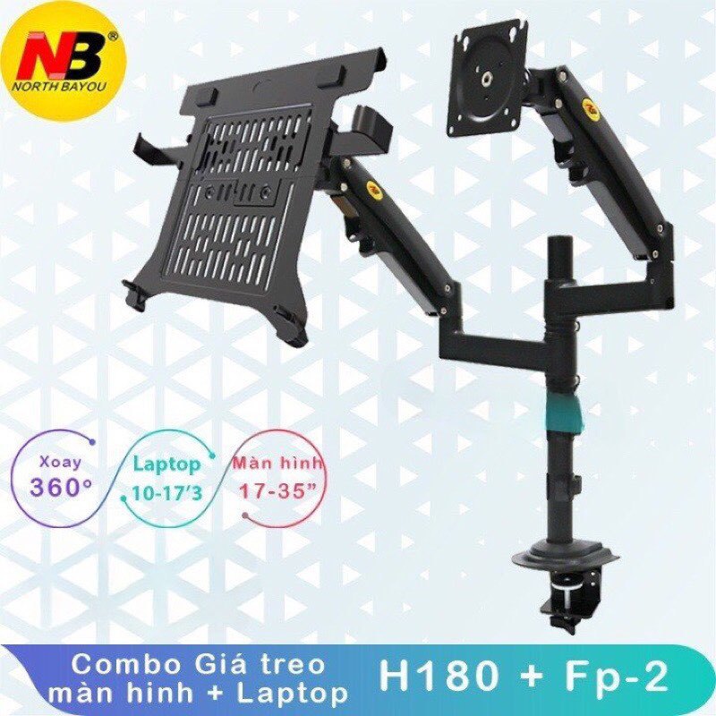 H180 + FP2 / LapTop Stand Combo/ MacBook 10 - 17'' inch - 17 - 32 inch ...