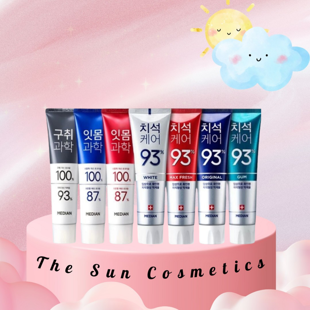 Median 93 Toothpaste 120g (Korea) | Shopee Malaysia