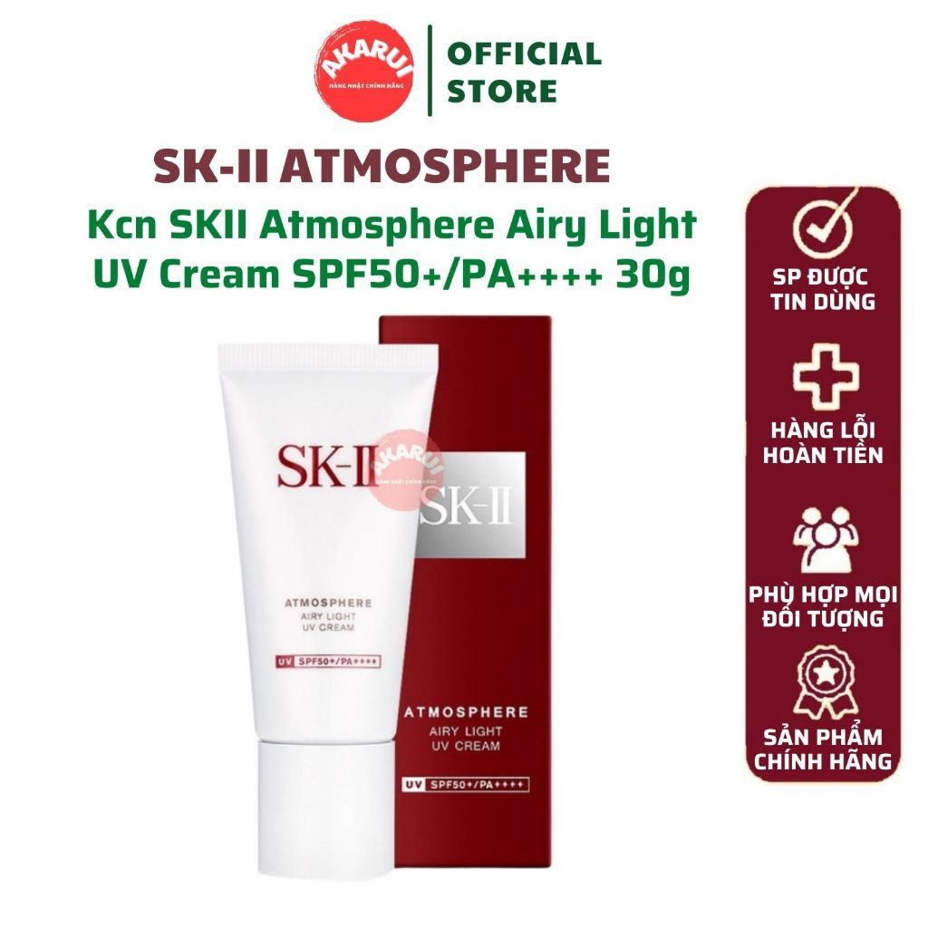 SK-II Atmosphere Airy Light UV Cream SPF50+/PA++++ 30g | Shopee Malaysia