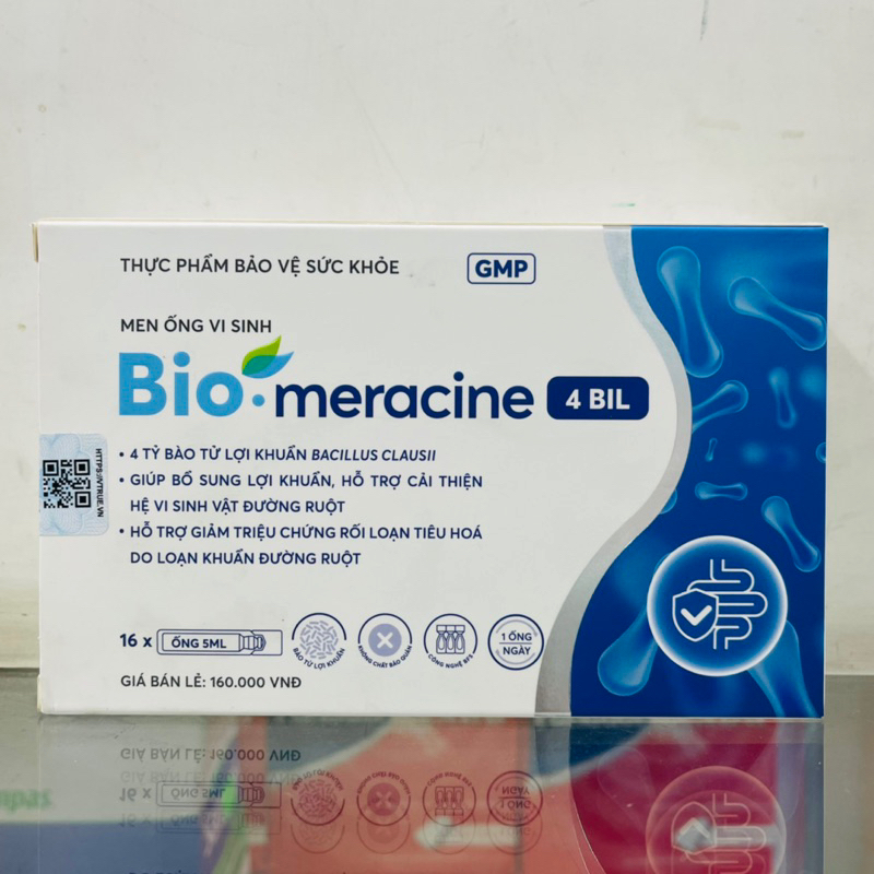 Bio-meracine 4Bil Probiotics - Contains 4 Billion Beneficial Spores For ...
