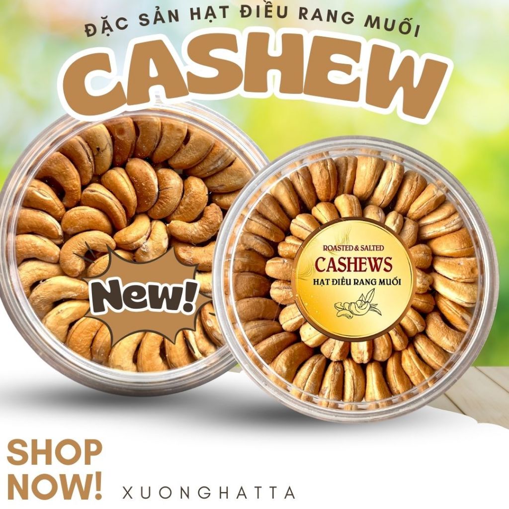 (Peeling Skin) Cashew Nuts 500G Flower Arrangement, Type 1 High-Grade ...