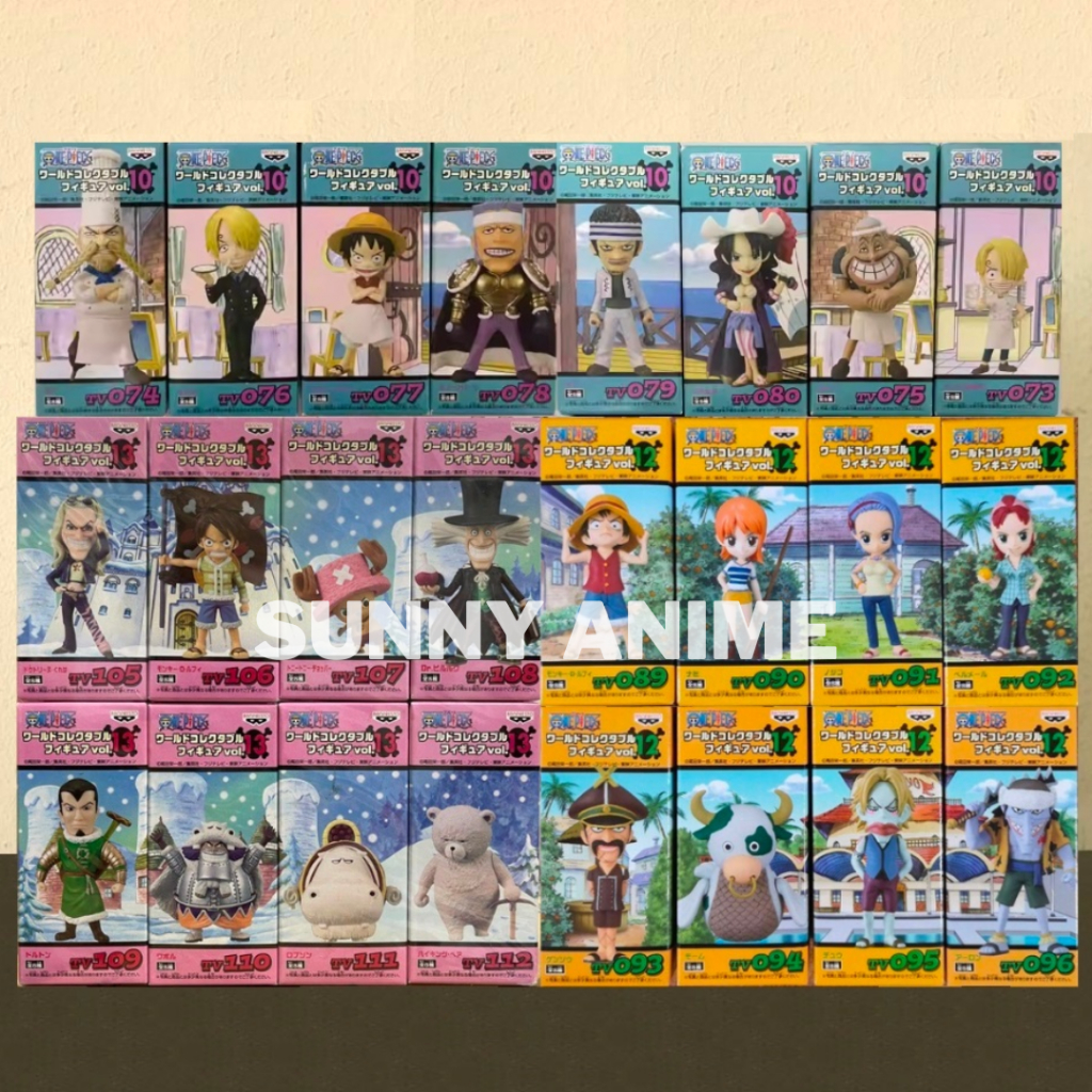 Genuine One piece Model - Onepiece Vol.10 wcf - Onepiece Vol.12 wcf ...