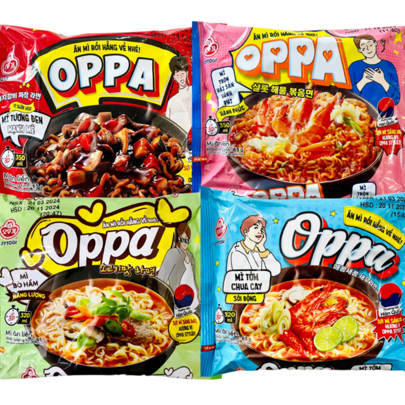 (New) Oppa Stir-Fried Noodles With Enough Flavors (Spicy Shrimp / Spicy ...