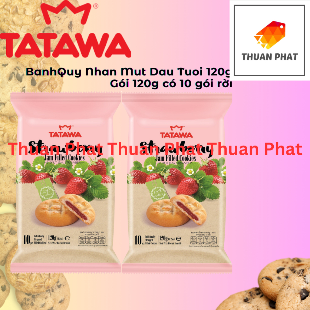 Tatawa Cookies with Strawberry Jam 120 grams - Package | Shopee Malaysia